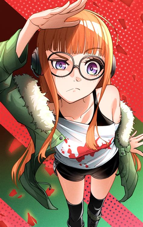 Sakura Futaba Persona And More Drawn By Esuke Danbooru