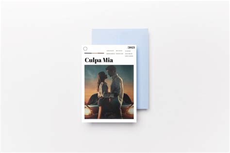 Culpa Mİa Poster Nick Leister Noah Gabriel Guevara Nicole Walles My Fault Culpa Mia Etsy