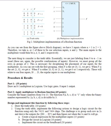 Solved A Digital Multiplexer Is A Combinational Circuit That