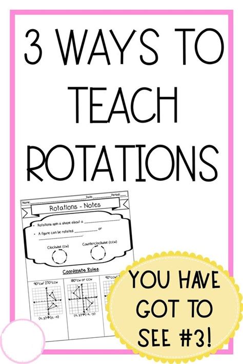 Rule For 180 Degree Rotation About The Origin Solved Examples On 180° Clockwise