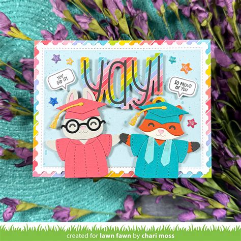 Build A Critter Graduation Accessories Lawn Fawn