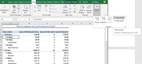 How To Collapse Rows And Columns In Excel Excelchat Excelchat