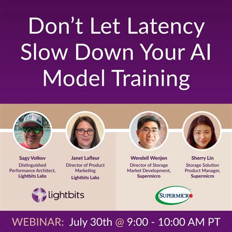 Reduce Latency With Lightbits Labs And Supermicro Webinar Lightbits