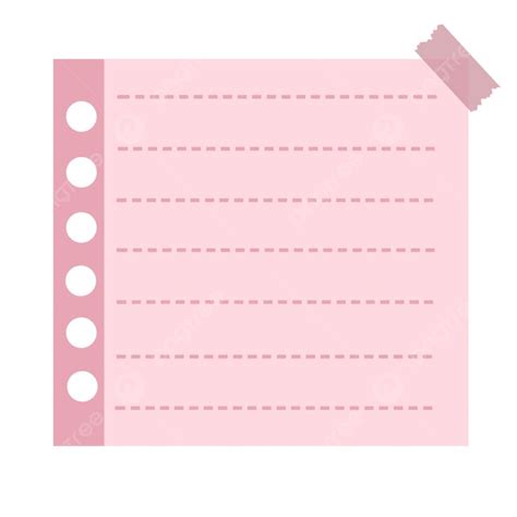 Rectangular Sticky Notes Png