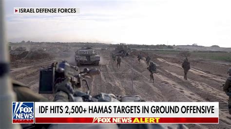 Idf Claims It Has Hit More Than 2500 Hamas Targets In Ground Offensive