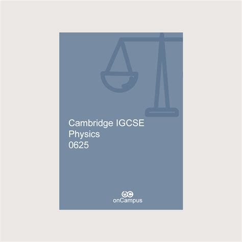 Cambridge Igcse Physics 0625 Mayjune Oncampus Private Candidate