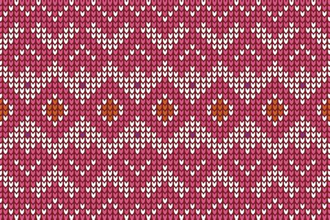 Vector Illustration Knit Texture Illustration Of Knitting Seamless