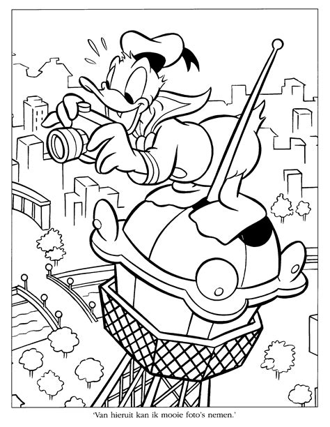 Раскраска дональд дак - 72 фото