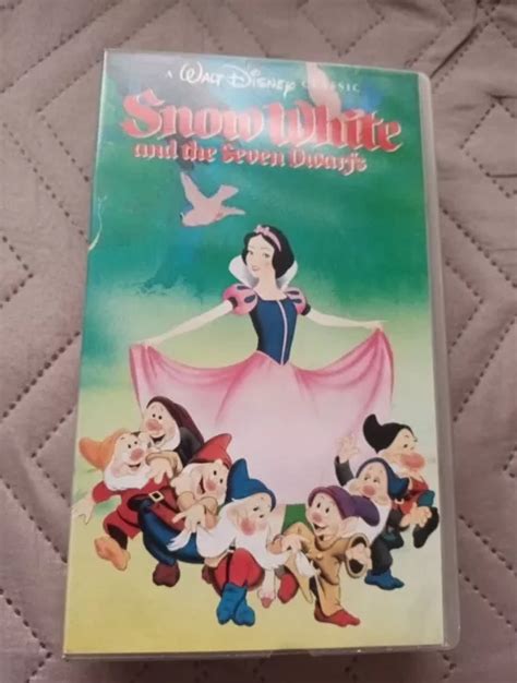 Walt Disney Vhs Snow White Black Diamond Edition £099 Picclick Uk