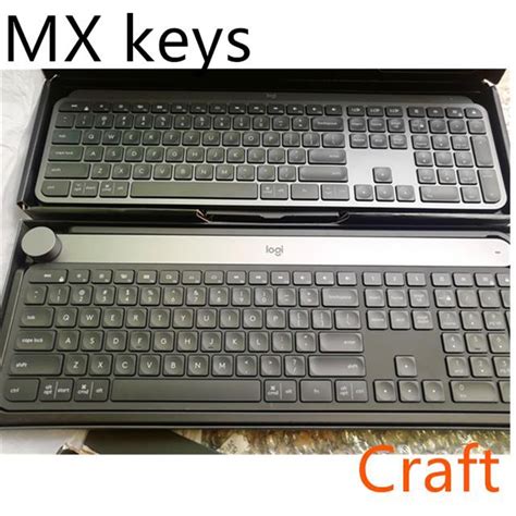 การแกะกล่อง Logitech Mx Keys Logitech Craft Wireless Bluetooth Keyboard Dual Mode Multi Device