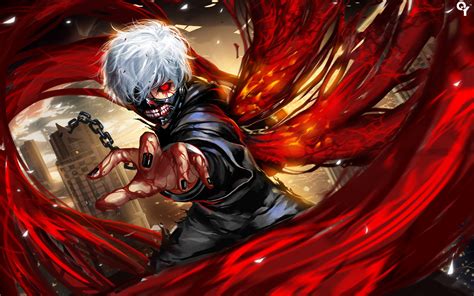 Iangxing Tokyo Kushu Kaneki Ken Black Sclera Outdoors One Eye