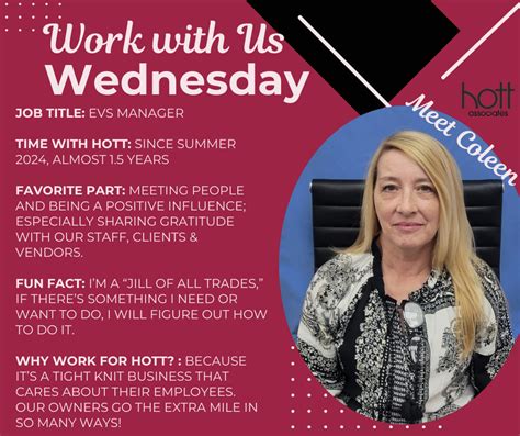 Employee Spotlights Hott Associates Inc