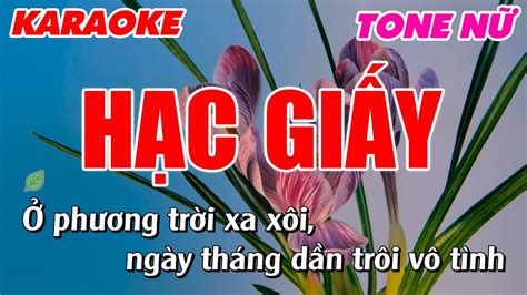 H C Gi Y Karaoke Tone N Beat Nh C S Ng Th Ch H T Karaoke Youtube