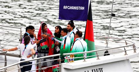 د پاریس المپیک په پیل غونډه کې د افغان لوبغاړو ګډون افغانستان