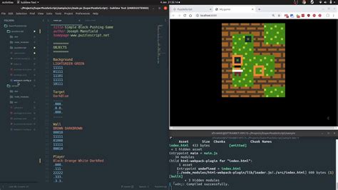 Development Log Part 2 Building Puzzlescript Games Locally Youtube
