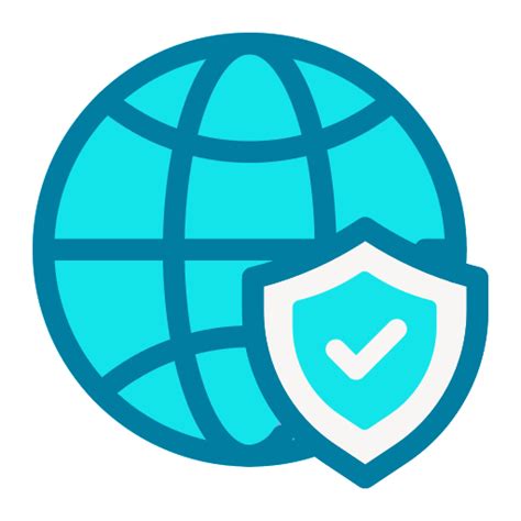 Web Security Generic Blue Icon