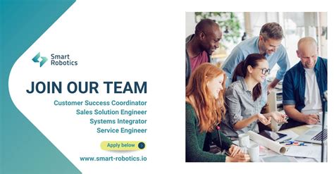Smart Robotics On Linkedin Smartrobotics Jobs Vacancies Vacatures Jobopportunities