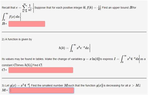 Solved Suppose That Fx Is A Function That Is Positive