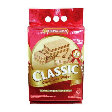 Khong Guan Classic Chocolate Wafer 350gram Astro