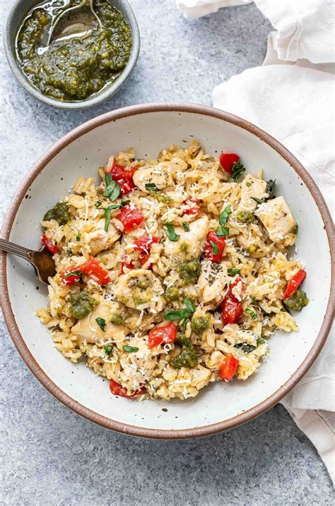 Pesto Chicken And Rice Recipe Runner