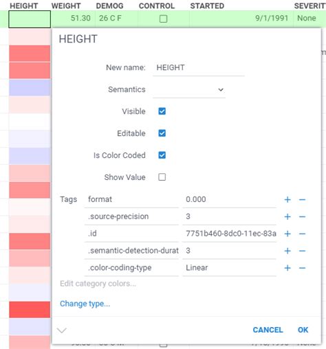 Hide The Values Of A Table Community