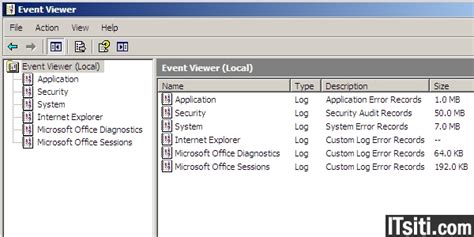 Windows Xp Event Viewer