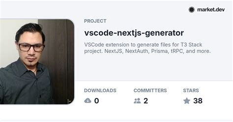 Vscode Nextjs Generator Ecosystem Directory Marketdev