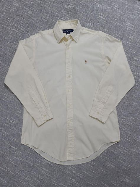 폴로 솔리드 아이보리 셔츠 헬로마켓