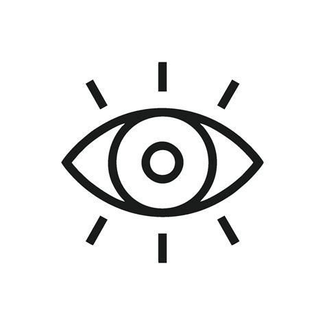 Vision Icon Vector Art Icons And Graphics For Free Download