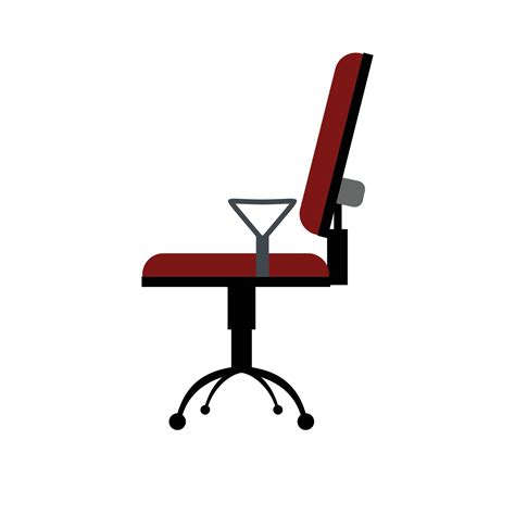 Office Chair Flat Icon 14165926 Vector Art At Vecteezy