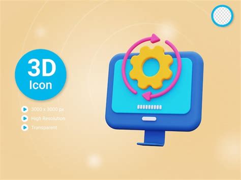 Premium Psd 3d Operating System Icon