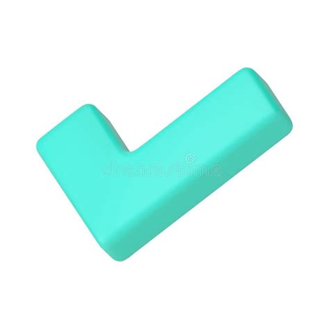 Checkmark Green Agreement Choice Checklist Acceptance Success Confirmation 3d Icon Realistic