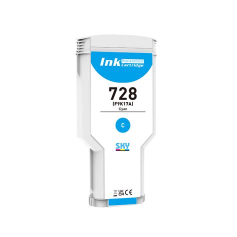 Sky Compatible 728 Plotter Ink Cartridge For Hp Designjet T730 And Des Skyrockuae
