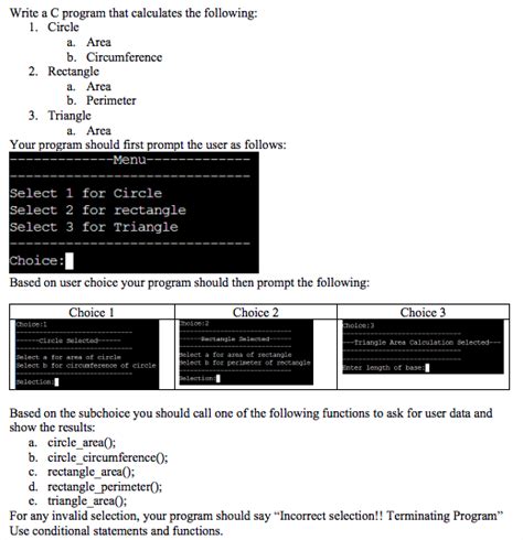 Solved Write A C Program That Calculates The Following Chegg