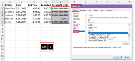 Ways To Format Time In Microsoft Excel How To Excel
