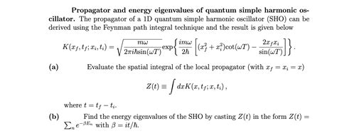 solved propagator and energy eigenvalues of quantum simple