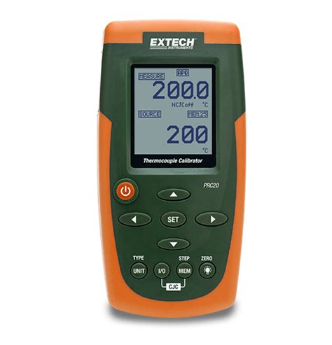 Extech Prc20 Nist Calibration Tools