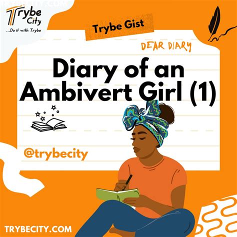 Diary Of An Ambivert Girl Episode 1 The Trybe City
