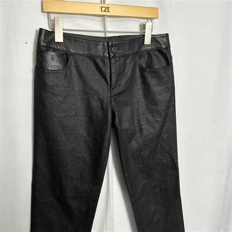 구찌 뉴레깅스핏 여성 소가죽 코팅진 40 세컨웨어 헬로마켓