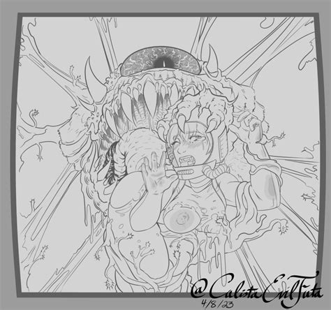 Rule 34 1boy 1girls Among Us Cacodemon Doom Calista The Evil Futa