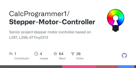 GitHub CalcProgrammer1 Stepper Motor Controller Senior Project Stepper Motor Controller Based