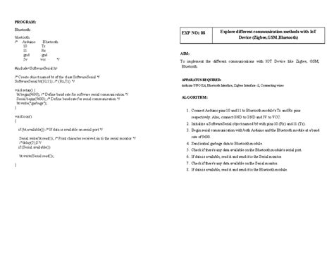 prog8 notes program bluetooth bluetooth arduino bluetooth 10 tx 11 rx gnd gnd 5v vcc