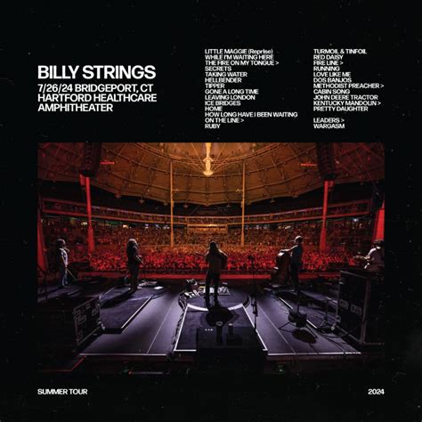 Billy Strings Live Concert Setlist At State Farm Arena Atlanta Ga On 02 22 2025