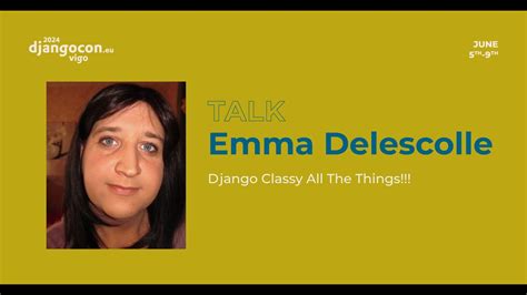 DjangoCon Europe 2024 Django Classy All The Things