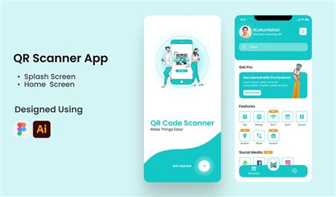 QR Scanner Behance