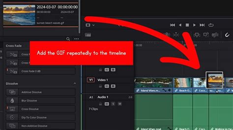 Import GIF To DaVinci Resolve Basic Steps