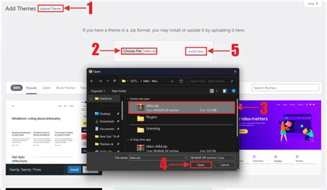 Tutorial Install Theme Ekko Tutorial Install Theme And Plugin Wordpress