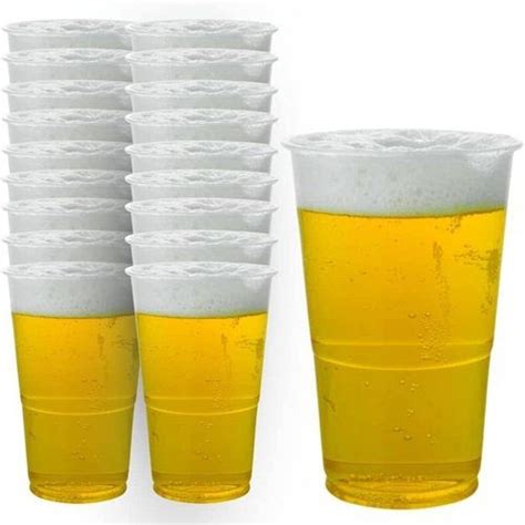 Buy Plastic Half Pint Glasses 50s Pack 20 Nwt496 8411457006729