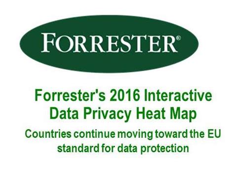 Forrester Research Introduces Forresters 2016 Interactive Data Privacy