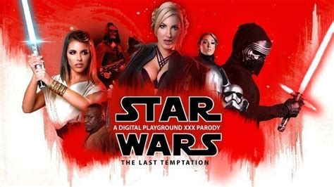 Cosmic Babes Georgie Lyall Lily Labeau And Adriana Chechik In Star Wars The Last Temptation A
